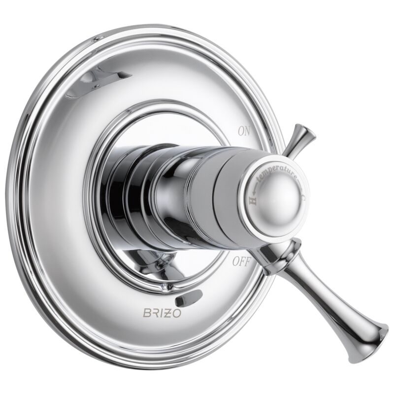 Brizo T60005-PC Baliza TempAssure Chrome Single Lever Handle Ceramic ...