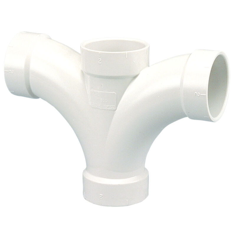 2 HXHXHXH PVC DWV DOUBLE FIXTURE FTG at Order Online with Hajoca