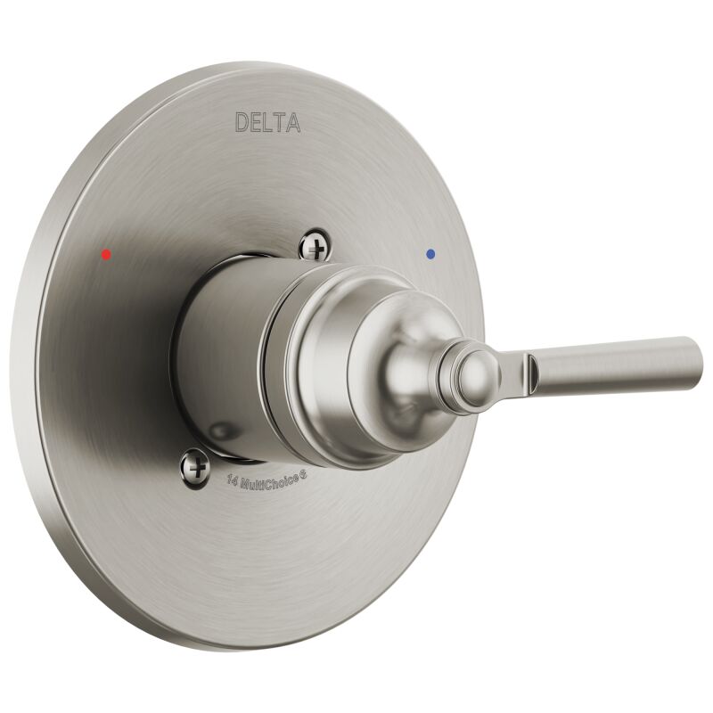 Delta T14035-SS Saylor Monitor 14 Series Stainless Single Lever Handle ...
