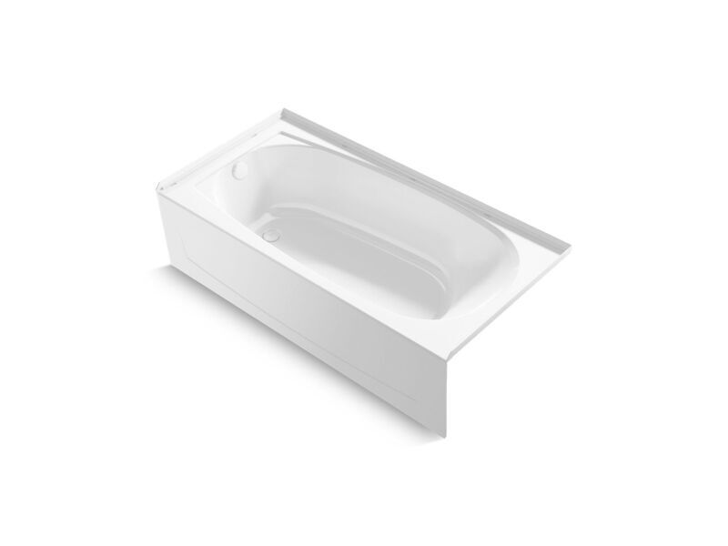 STERLING 71341110-0 PERFORMA 2 60 IN X 29 IN VIKRELL ALCOVE BATH LEFT ...