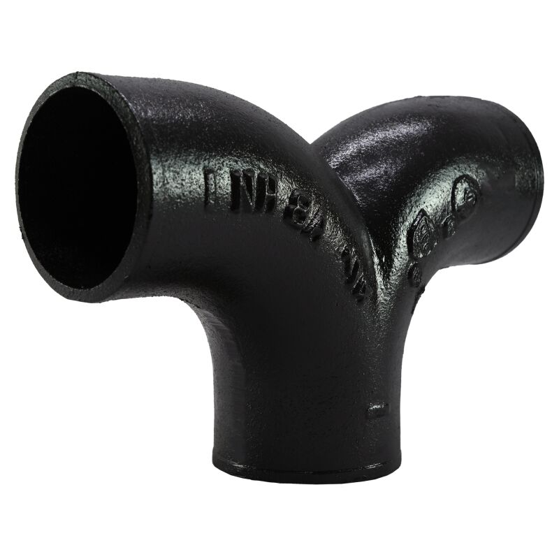 2 CAST IRON NH DOUBLE 1/4 BEND 90 DEGREE ELBOW at Hajoca - Costa Mesa