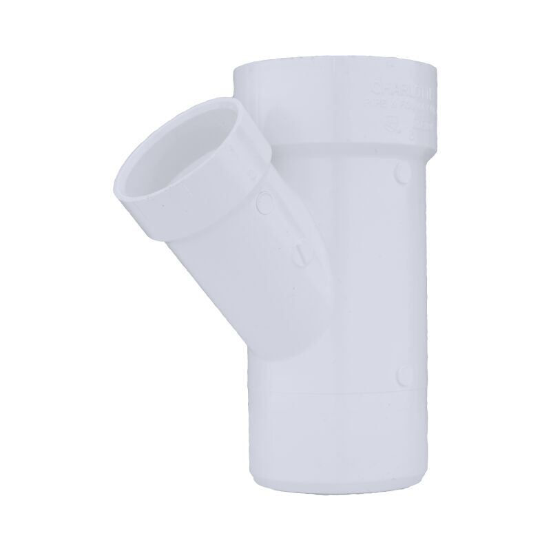 3X2 SPGXHXH PVC DWV STREET 45 WYE DOMESTIC at Hajoca Corona