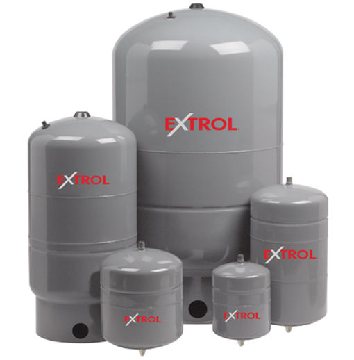 AMTROL 389695 EX-15 100 PSI 2 GAL EXTROL STEEL INLINE BOILER SYSTEM ...