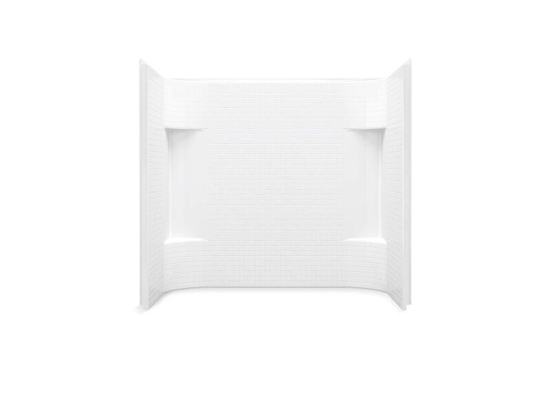 STERLING 71144100-0 WHITE ACCORD VIKRELL 3 PIECE TILE WALL SET 60X31-1 ...