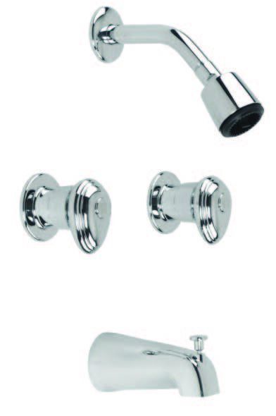 Tub & Shower Faucets at Order with Weinstein Supply