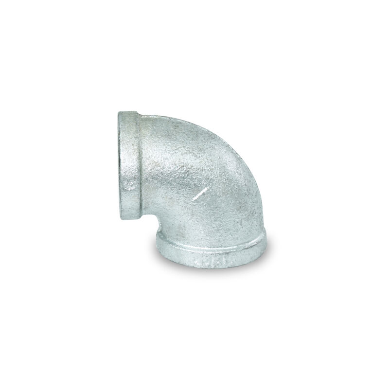 1 CLASS 150 THRD GALVANIZED MALLEABLE IRON 90 DEGREE ELBOW IMPORT at ...