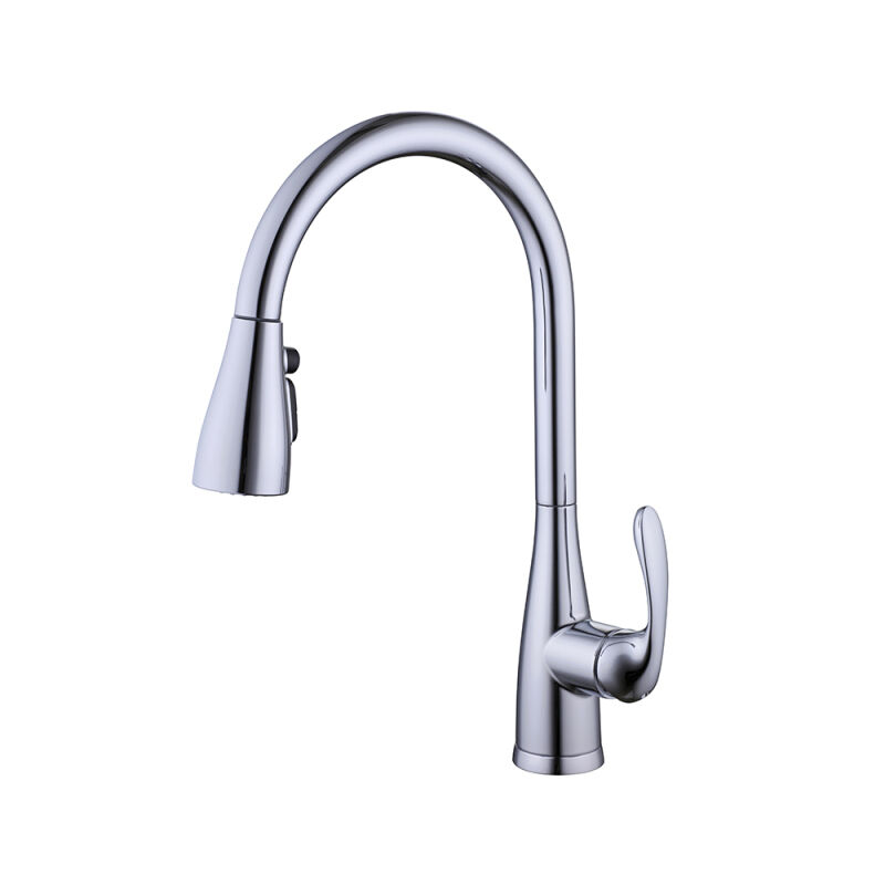 Mainline LB137F3-CP Lisburn Polished Chrome 3 Hole Kitchen Faucet at ...